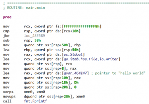 Analyzing Golang Executables – JEB in Action