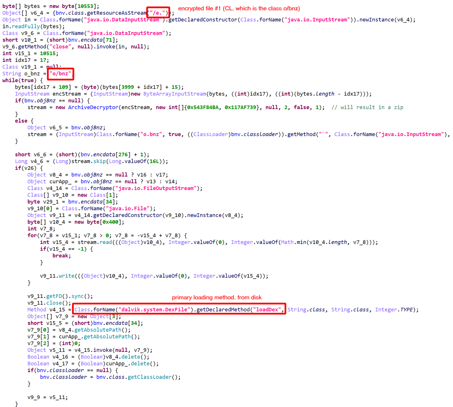 Reversing an Android app Protector, Part 2 – Assets and Code Encryption – JEB in Action