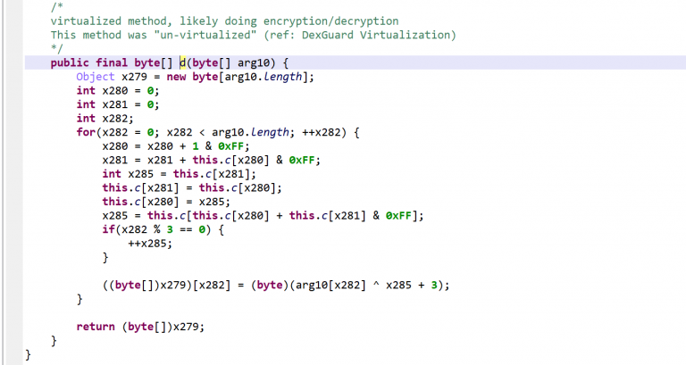 Reversing An Android App Protector Part 3 Code Virtualization Jeb 4383