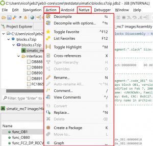 Reversing Simatic S7 PLC Programs – JEB in Action