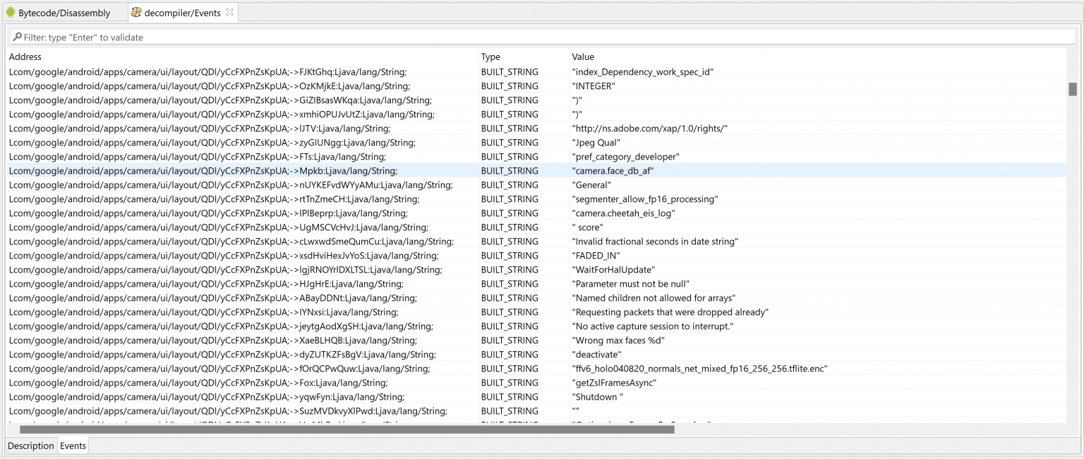 Recovering JNI registered natives, recovering protected string constants – JEB in Action