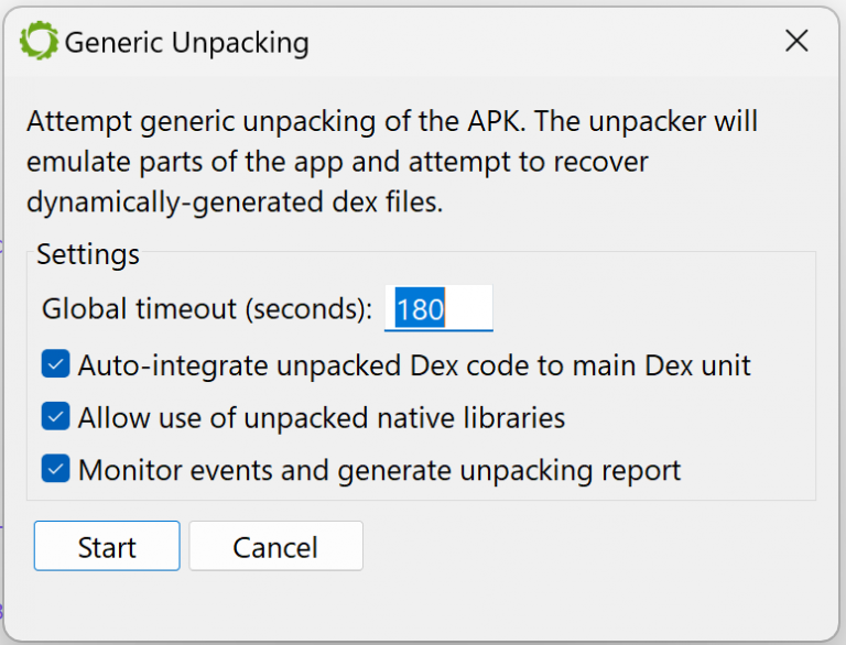Generic Unpacking for APK – JEB in Action
